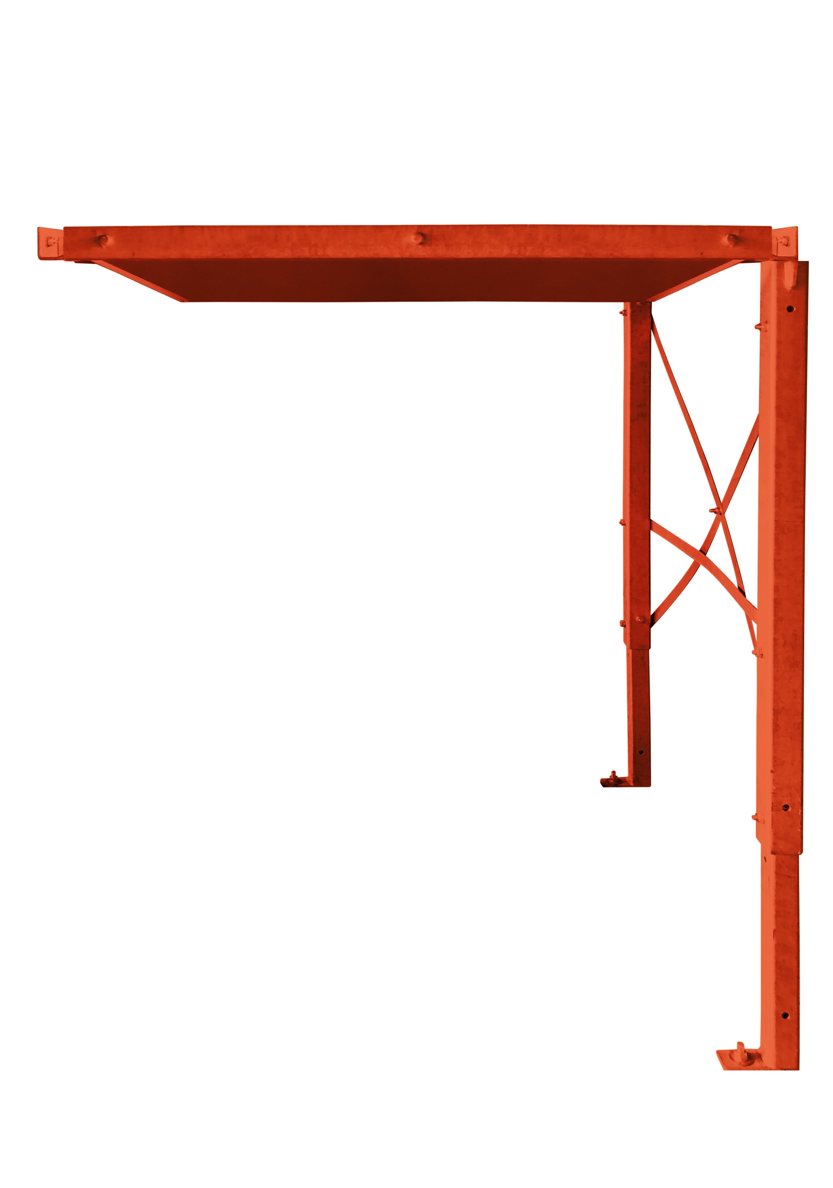 FLEDBAG Side Rack | Bulk Back Storage Rack | Marerial Handling Rack